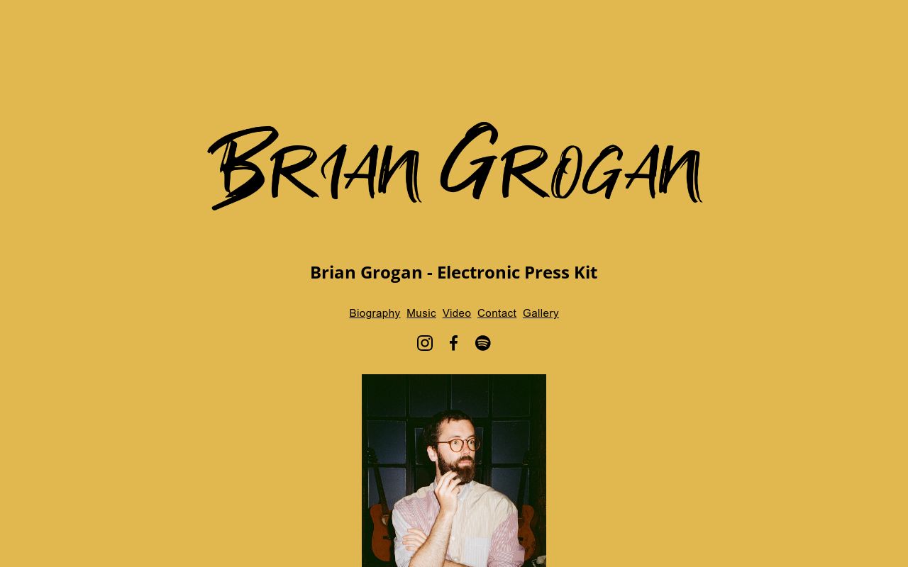 Brian Grogan - EPK